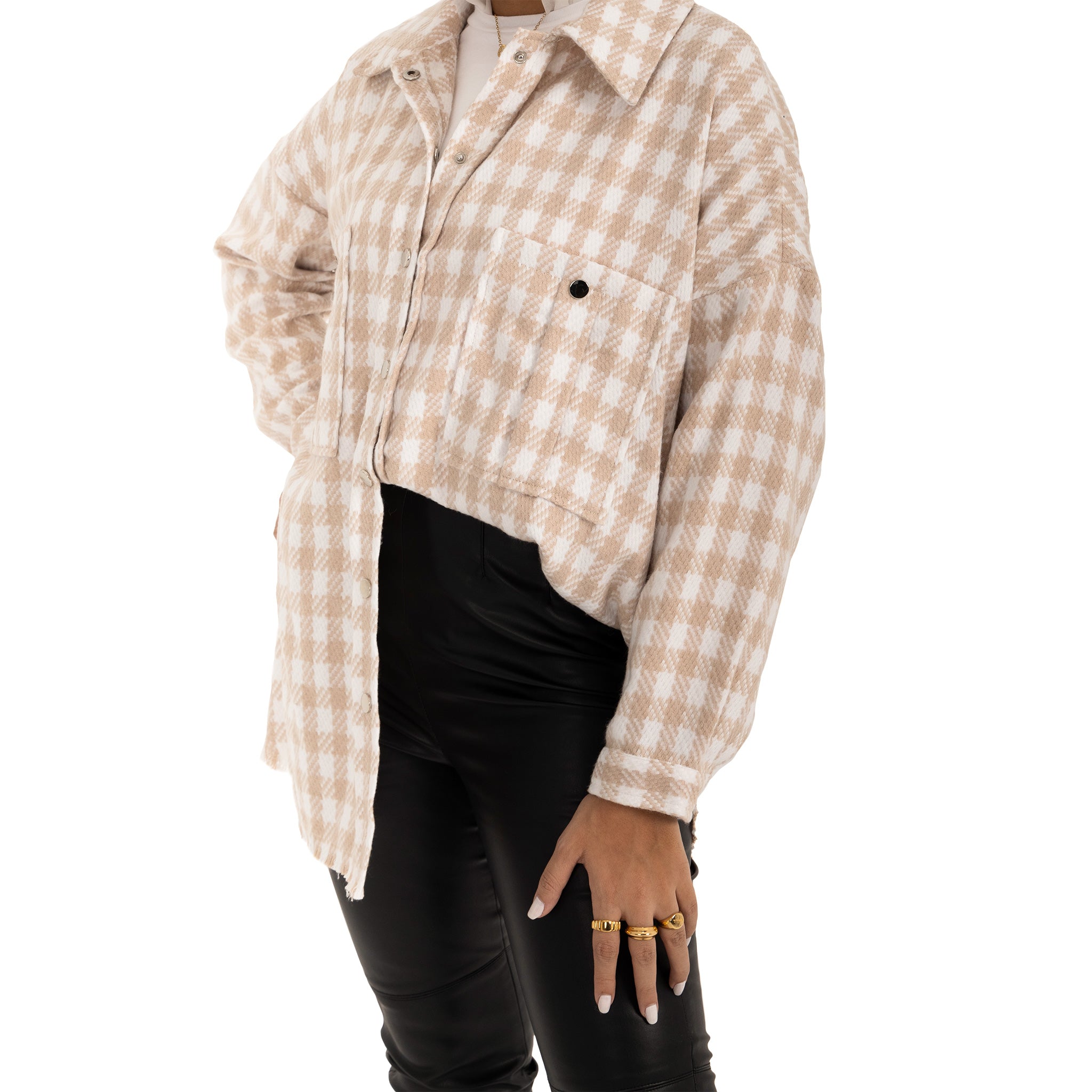 Beige Soft Wool Shirt – AURATEX
